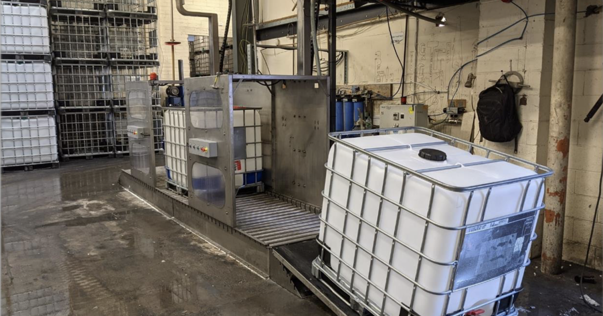 VASA Twin Station Automated IBC Cleaning System Case Study | Arcus ...