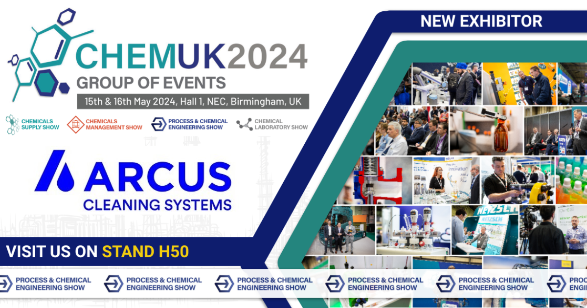 CHEMUK 2024 - VASA Automated Container Cleaning Equipment | Arcus Cleaning Systems