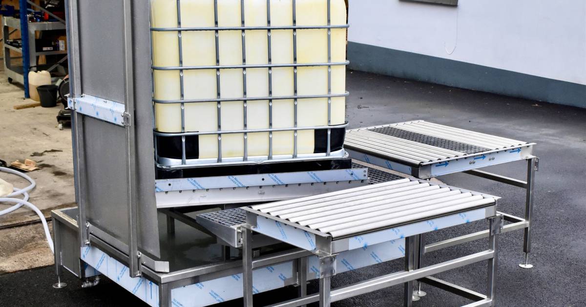 External IBC Wash Station | Arcus Cleaning Systems