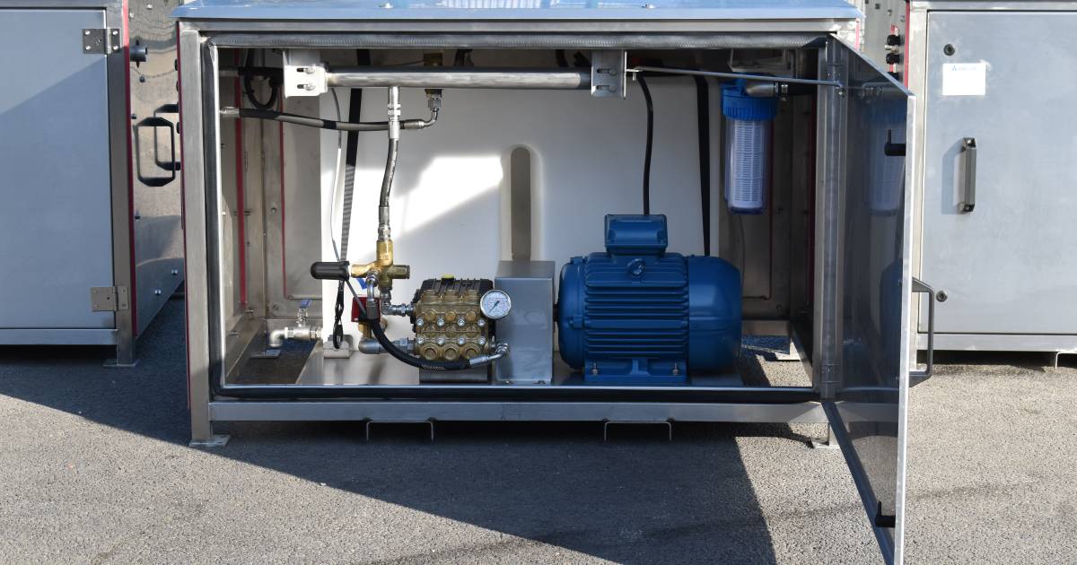 NEBULA High Pressure Dust Suppression Units | Arcus Cleaning Systems