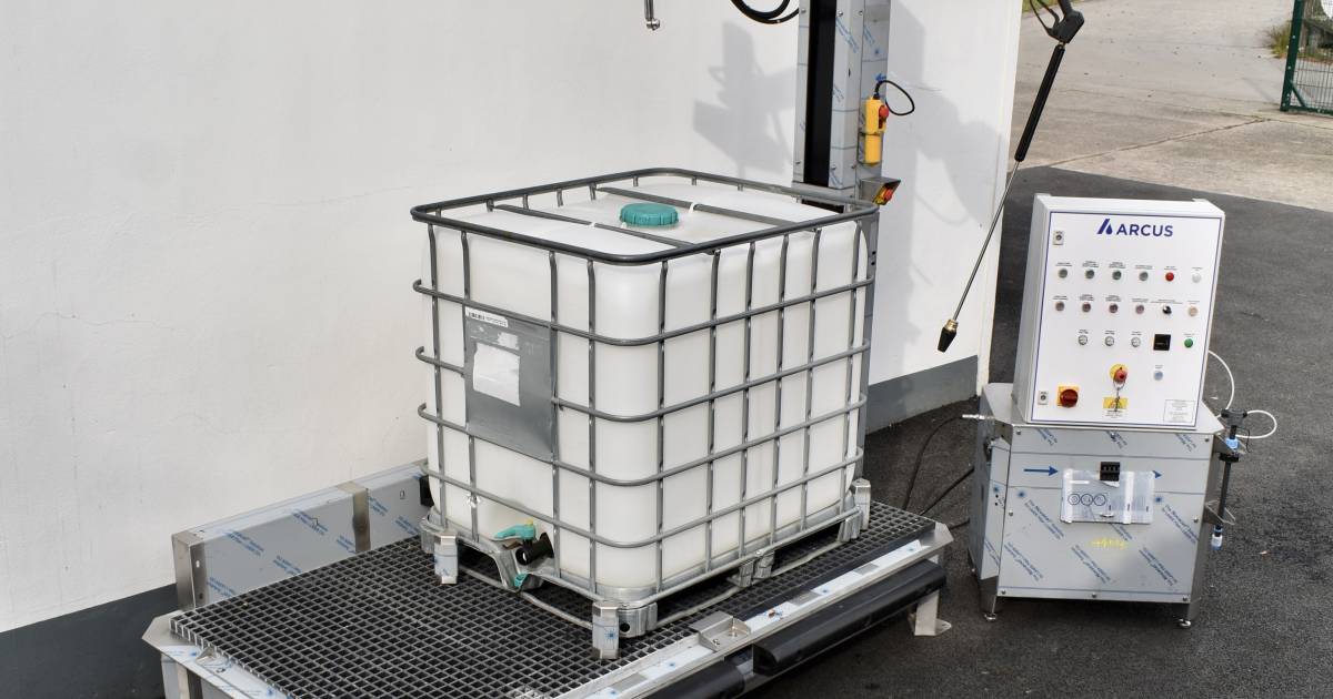 New Generation VASA IBC Cleaning System | Arcus Cleaning Systems