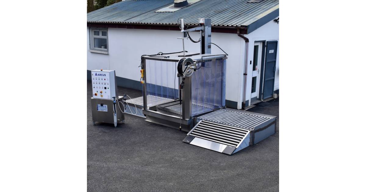 New VASA High Volume IBC Cleaning System | Arcus Cleaning Systems