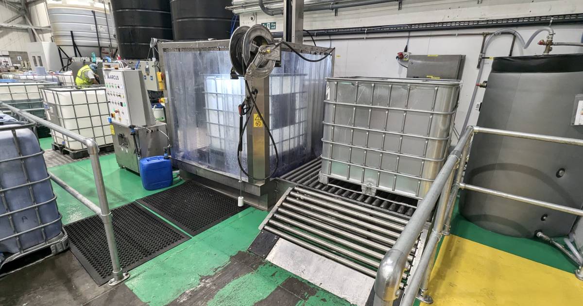 IBC Cleaning In Personal Care Manufacturing - DCS Group (UK) Ltd ...