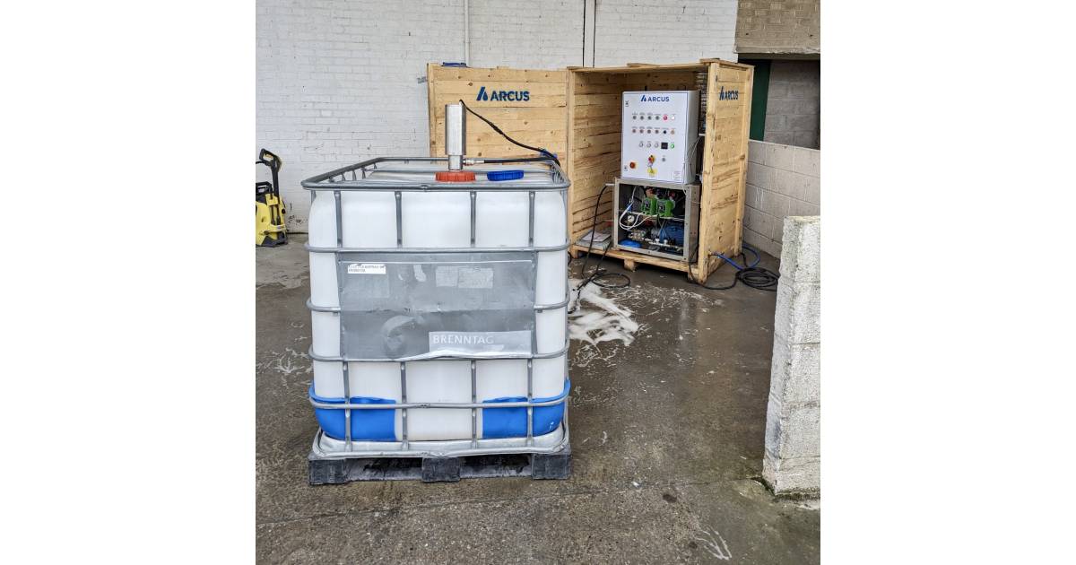 VASA IBC Cleaning System - Seeing Is Believing | Arcus Cleaning Systems