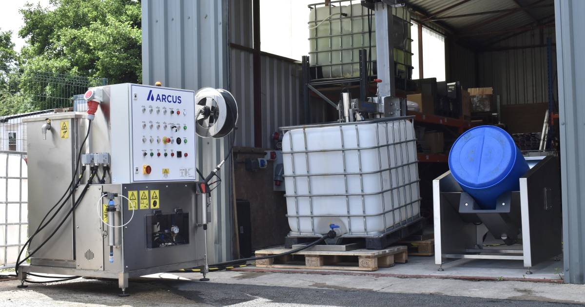 VASA Plus IBC & Barrel Cleaning System | Arcus Cleaning Systems