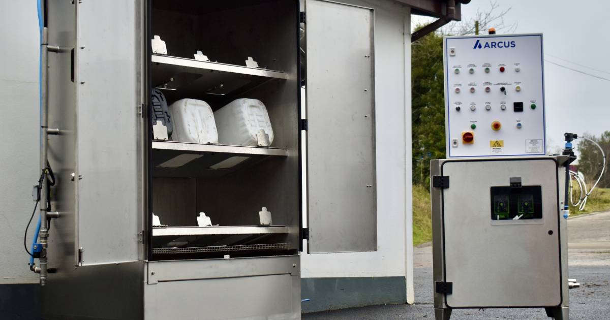 VASA Automatic 25 Litre Drum Washer | Arcus Cleaning Systems