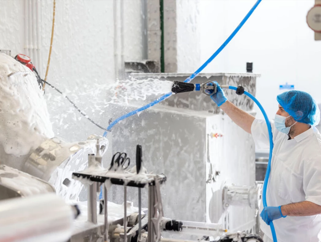 Food Production Washdown Station | Arcus Cleaning Systems