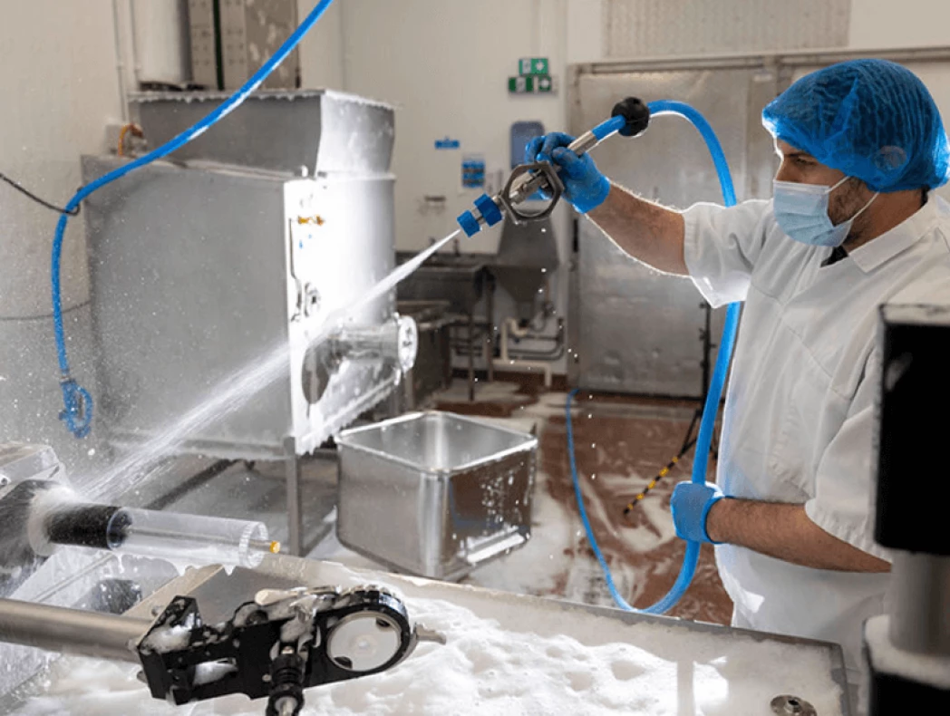 Food Production Washdown Station | Arcus Cleaning Systems